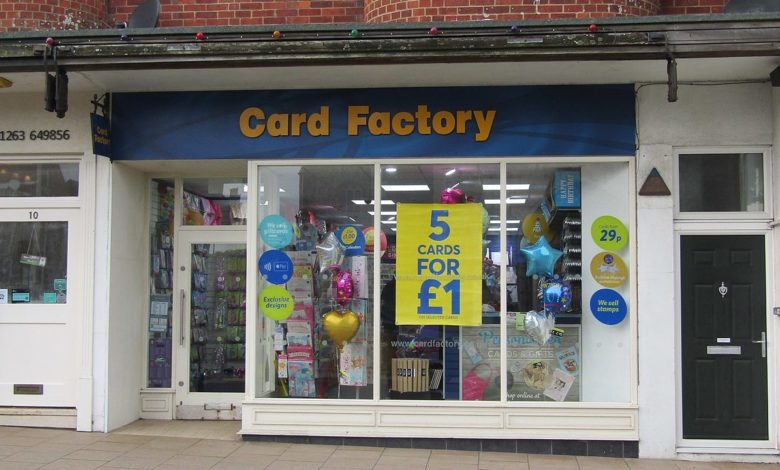 Card Factory sales down 38% in 2020 | News